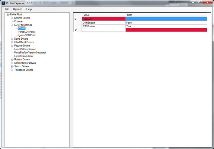 Serial Port Configuration